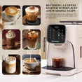 New Espresso Machine Espresso Coffee Maker Cappuccino Machine w/ Steam ...