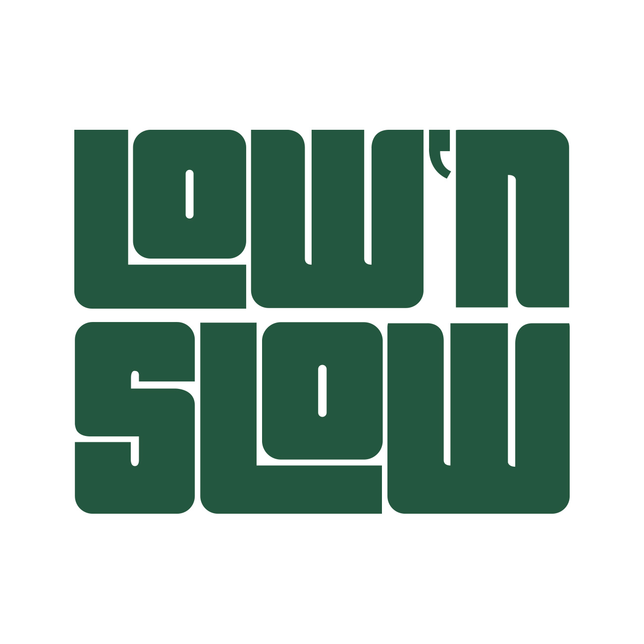 Low & Slow Sticker Decal Die Cut - Self Adhesive Vinyl - Weatherproof ...