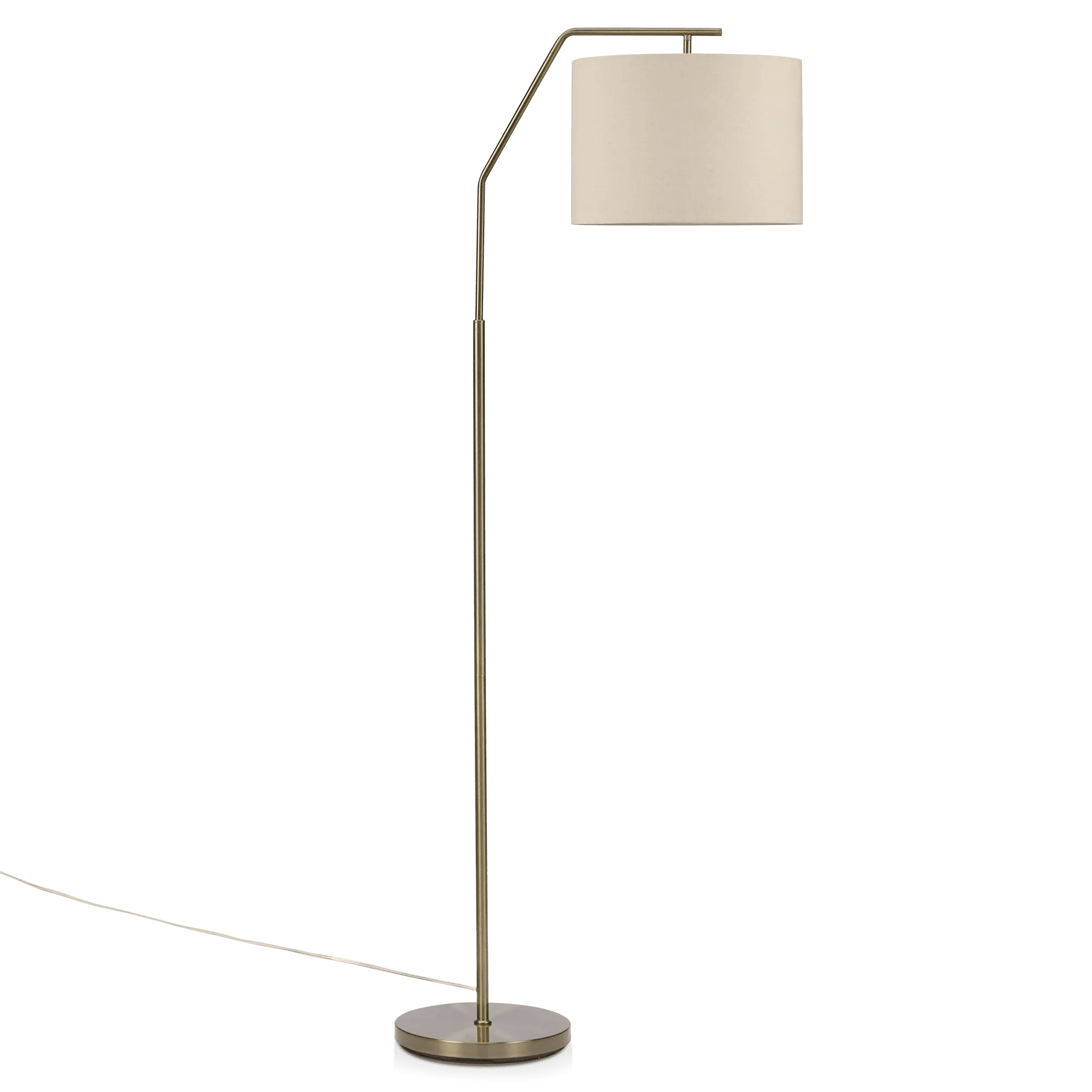 Click here for Bouclair Bronze Floor Lamp With Cream Shade And Go... prices