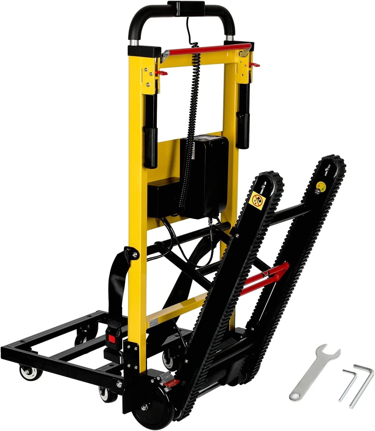 Rocita Electric Stair Climbing Hand Trucks Dolly Cart for Moving 441lb ...