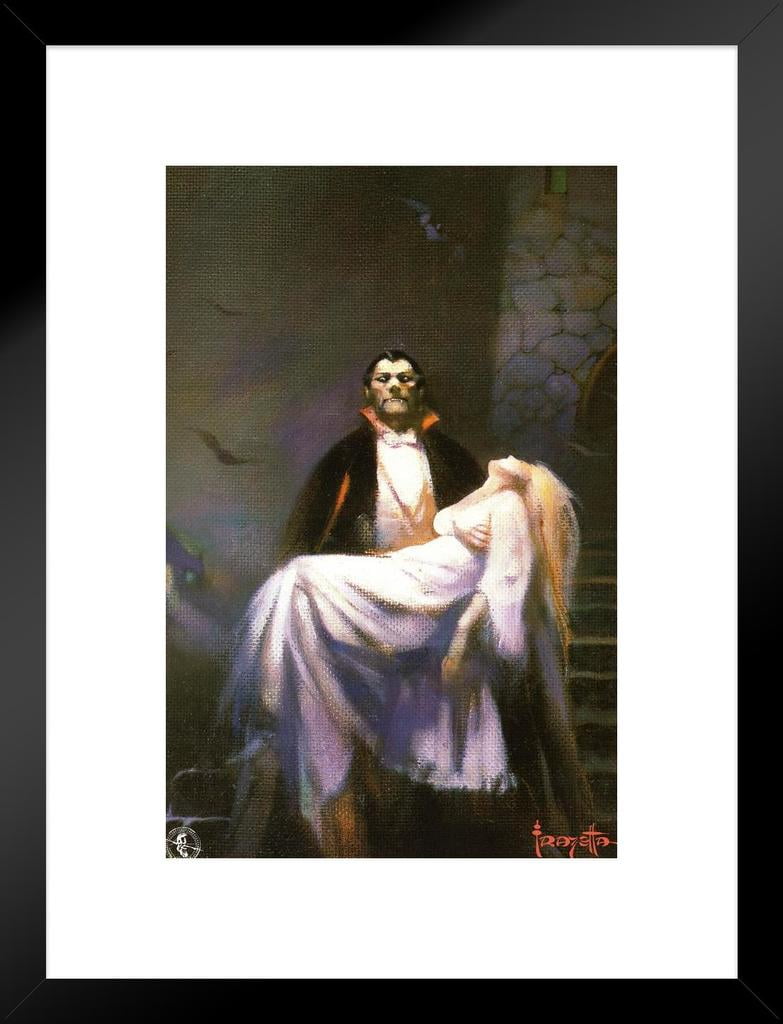 Frank Frazetta Dracula's Bride Horror Fantasy Artwork Vampire Monster ...