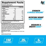 BPI Sports Whey HD Ultra Premium Protein Powder, Strawberry Cake, 4.1 ...