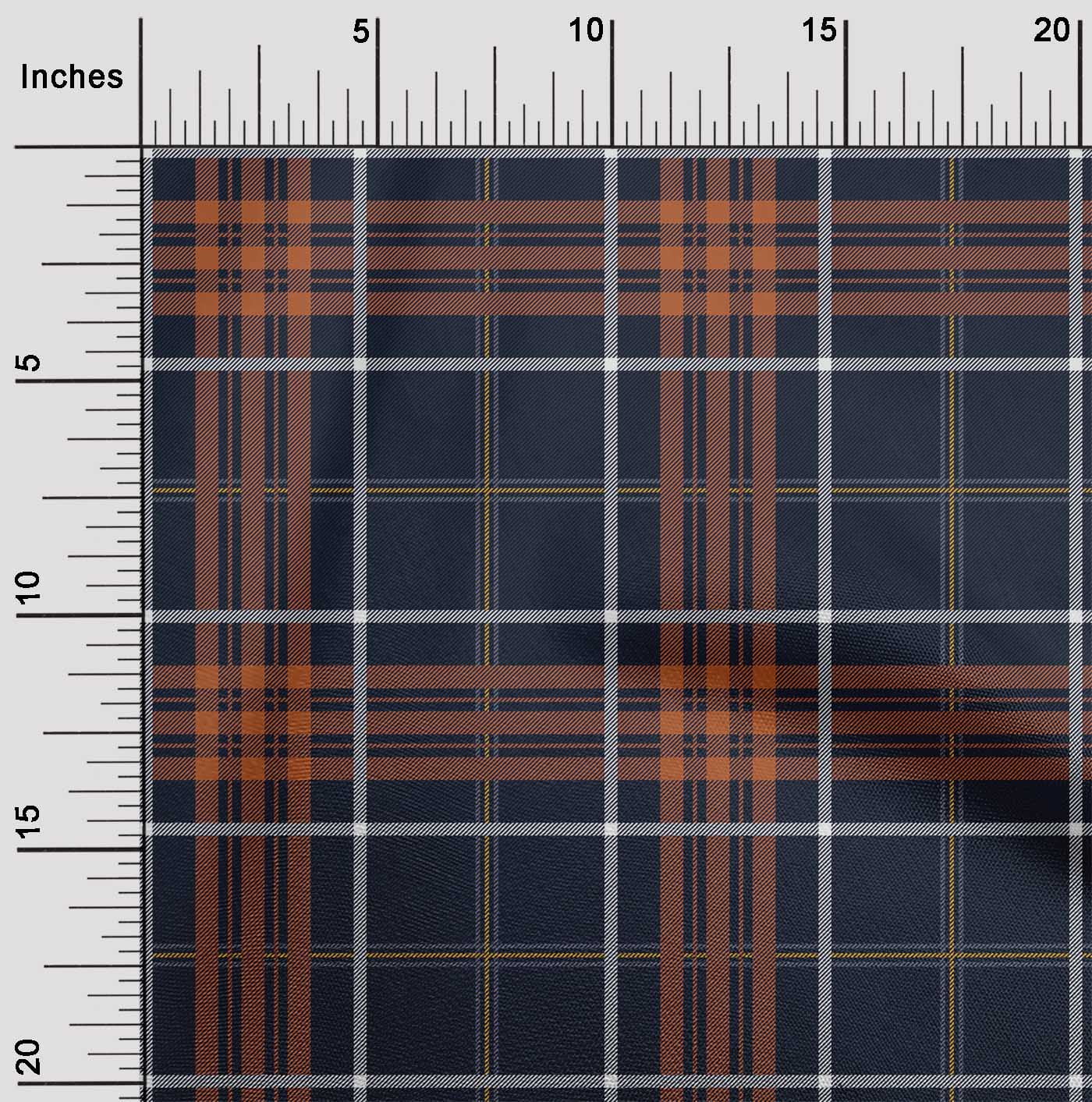 oneOone Silk Tabby Fabric Tartan Check Print Fabric By Yard 42 Inch ...