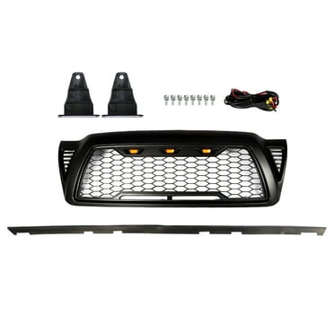 Labwork Front Bumper Grill 5310004360 Gloss Black Mesh Grille Fit for ...