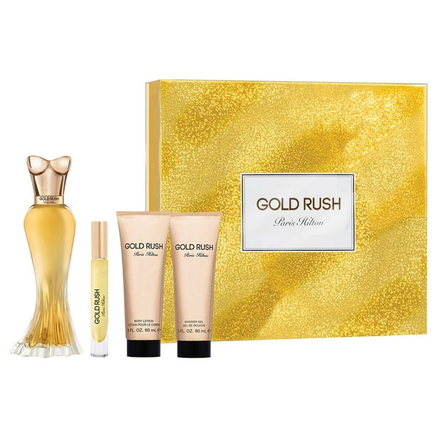Set 4 Piezas Gold Rush para Mujer de Paris Hilton EDP | Walmart en línea
