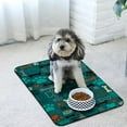 Dog Food Mats for Floors Waterproof, Dog Cat Water Bowl Mats Pet ...