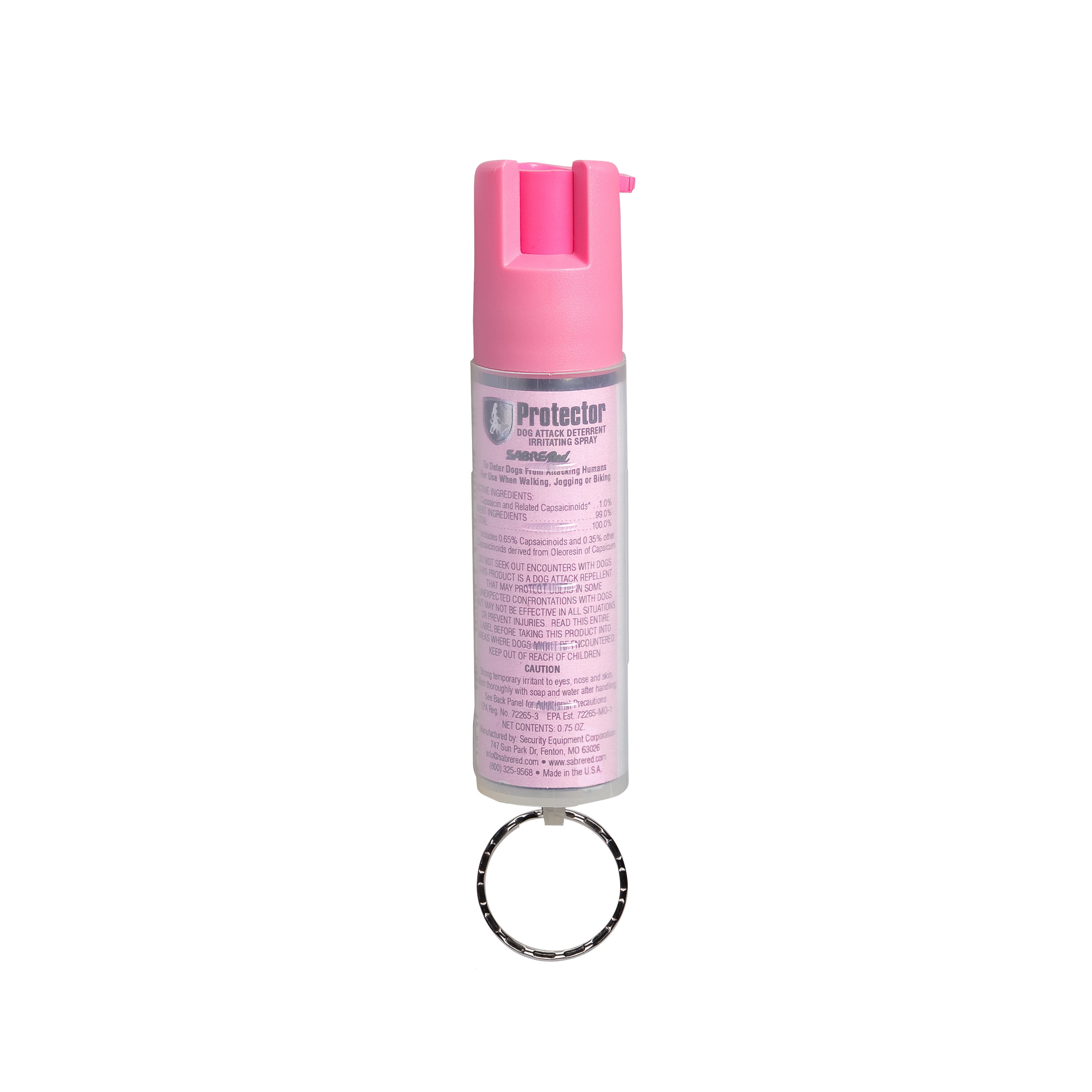 SABRE Protector Dog Spray with Key Ring, Supports National Breast ...