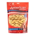 Pet Factory American Beefhide Braided Sticks Chicken Flavored - 6", 14 ...