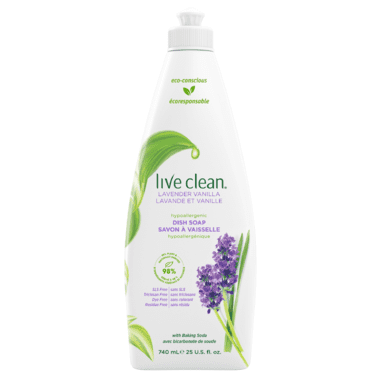 Live Clean Dish Soap Lavender Vanilla | Walmart Canada