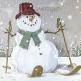 Snowman Fleece Throw Blanket 50" x 60" - Walmart.com