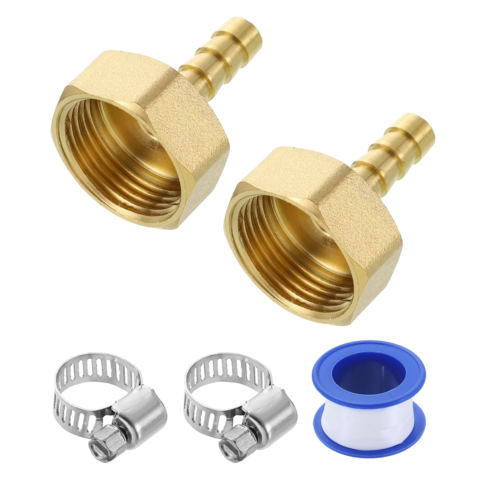 Click here for Uxcell 2pcs Brass Hose Barb Fittings  5/16 Barb X... prices