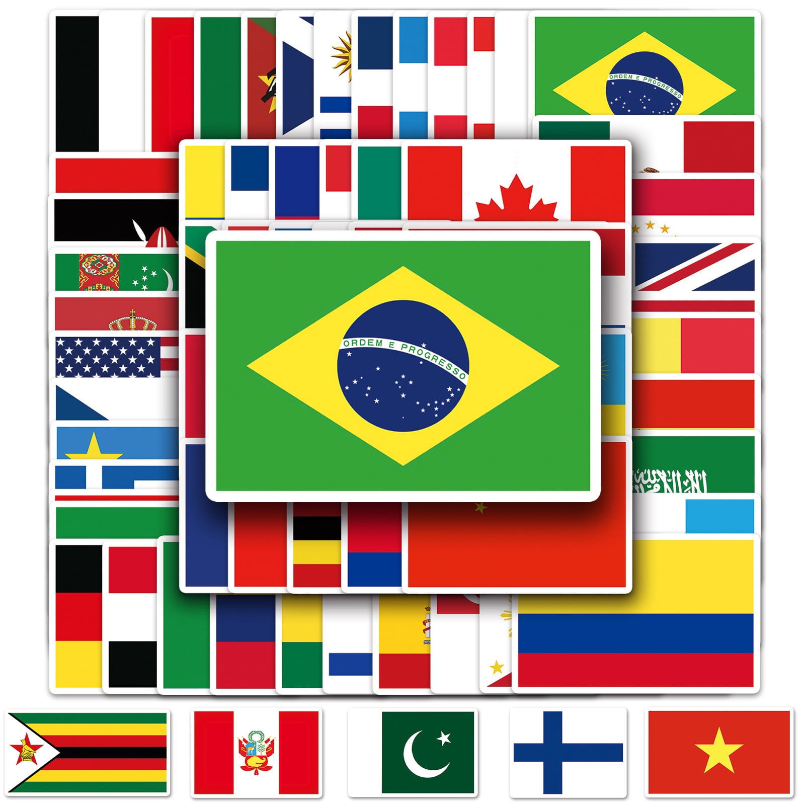 Click here for Entasser 105pcs World Flag Stickers prices