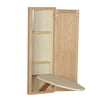 Household Essentials Built-Mounted Space-Saving Ironing Board Cabinet ...