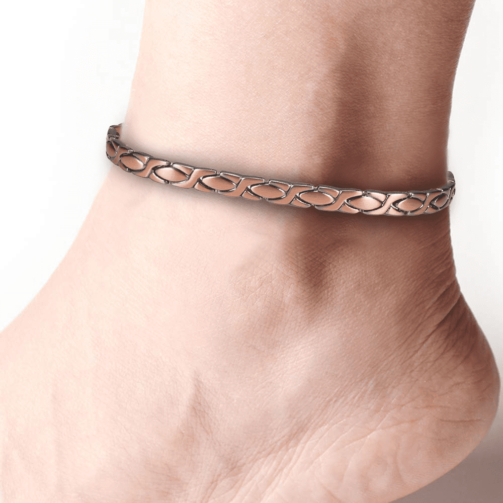 Click here for Wollet 99.9 Pure Copper Magnetic Anklets For Women prices