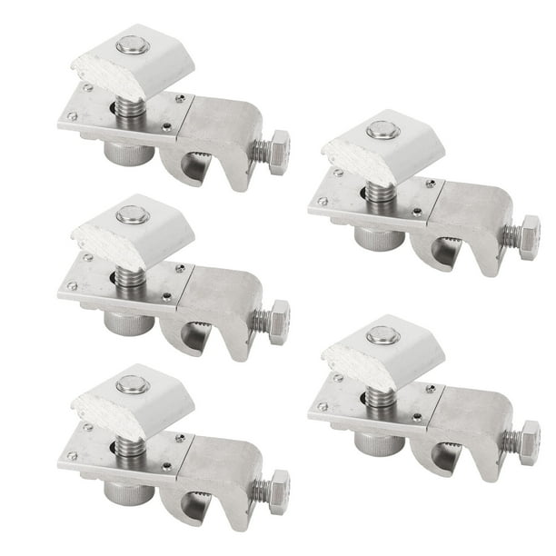 Solar Panel Grounding Lugs, 5Pcs Solar Mounting System Grounding Clips ...