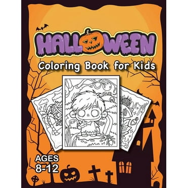 Halloween: Happy Halloween Coloring Book : Halloween Designs Including ...