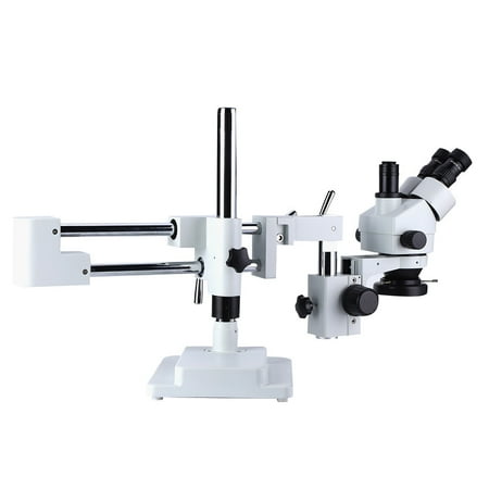 Trinocular Stereo Microscope Stereo Zoom Microscope 3.5X-90X Trinocular ...