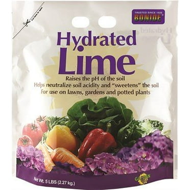 BONIDE Hydrated Lime 10 lb Soil pH Neutralizer and Calcium for Gardens Trees Flowers - Walmart.com