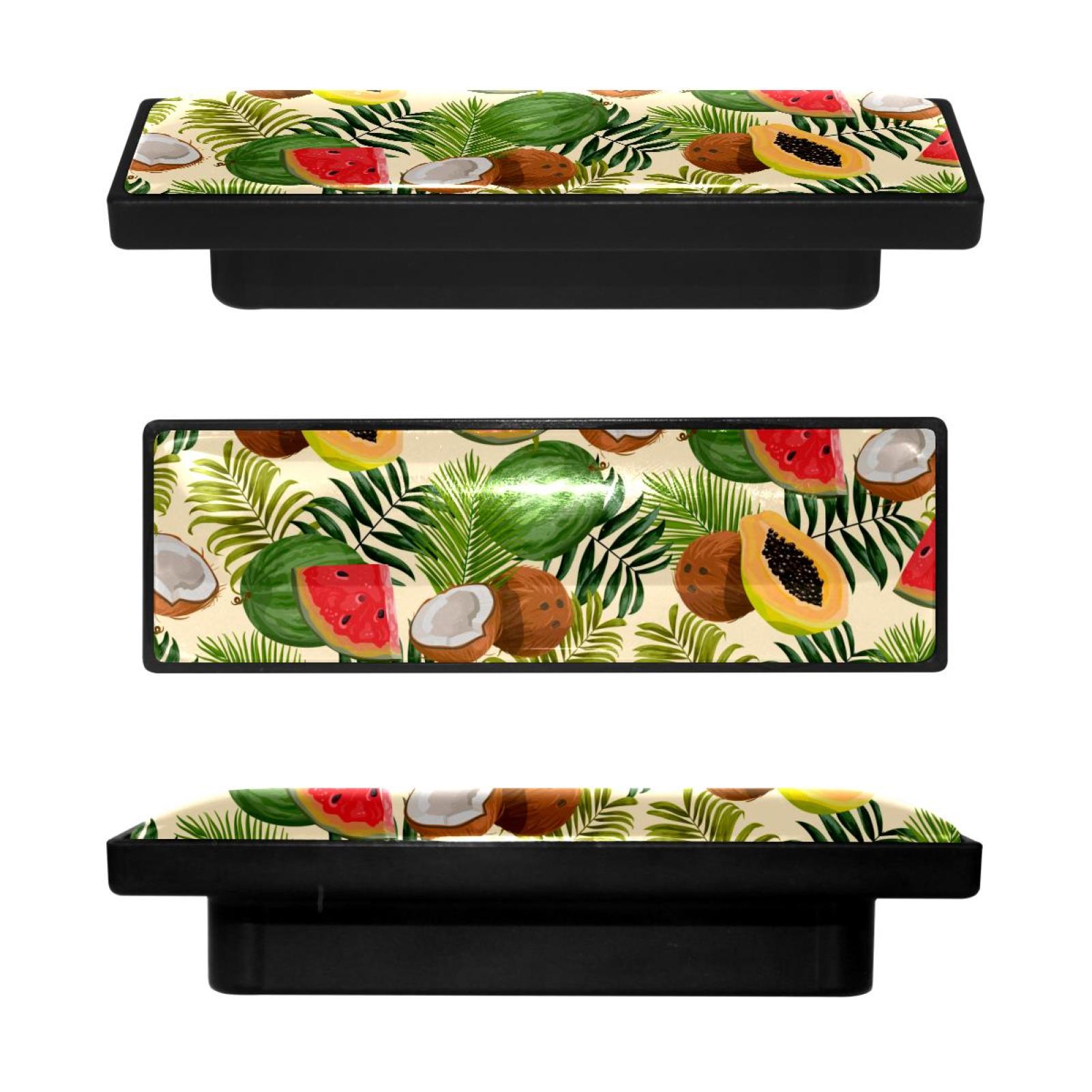 4 Pcs Rectangle Cabinet Handle Cupboard Knob Drawer Pulls Handle ...