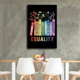 Equality Diversity Inclusion Wall Art, Social Justice Book Print, Book ...