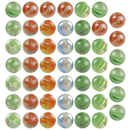 YDHely 100pcs Glass Marbles Player Marbles Cats Eyes Marbles Party ...