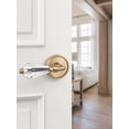 Champagne Bronze Passage 1 Pack Zinc Alloy Interior Door Handle for ...