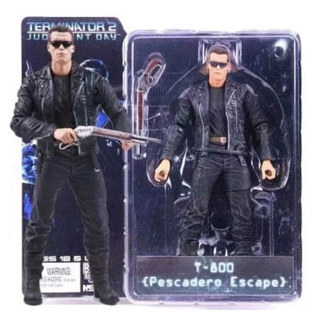 T-800 Terminator Action Figure 7 Inch Arnold Schwarzenegger Collectible ...