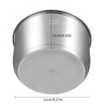 Replacement Nonstick Inner Container for 3L Electric Rice Cooker ...