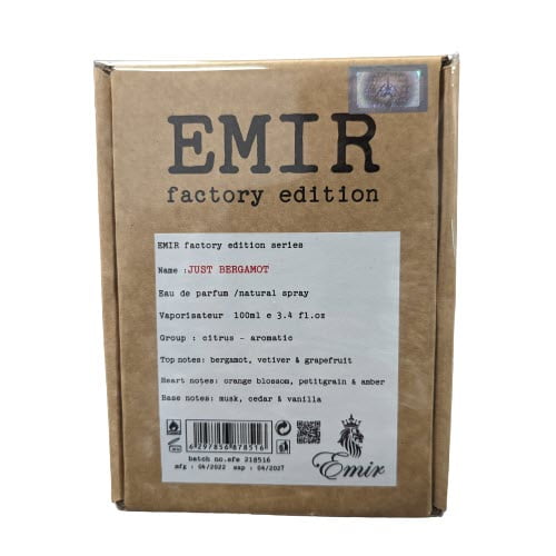 Click here for Paris Corner Emir Factory Edition Just Bergamot Ed... prices