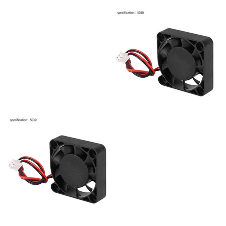 Baohd Printer CPU Cooler 3D Cooling Fan Computer USB Fan Plastic ...