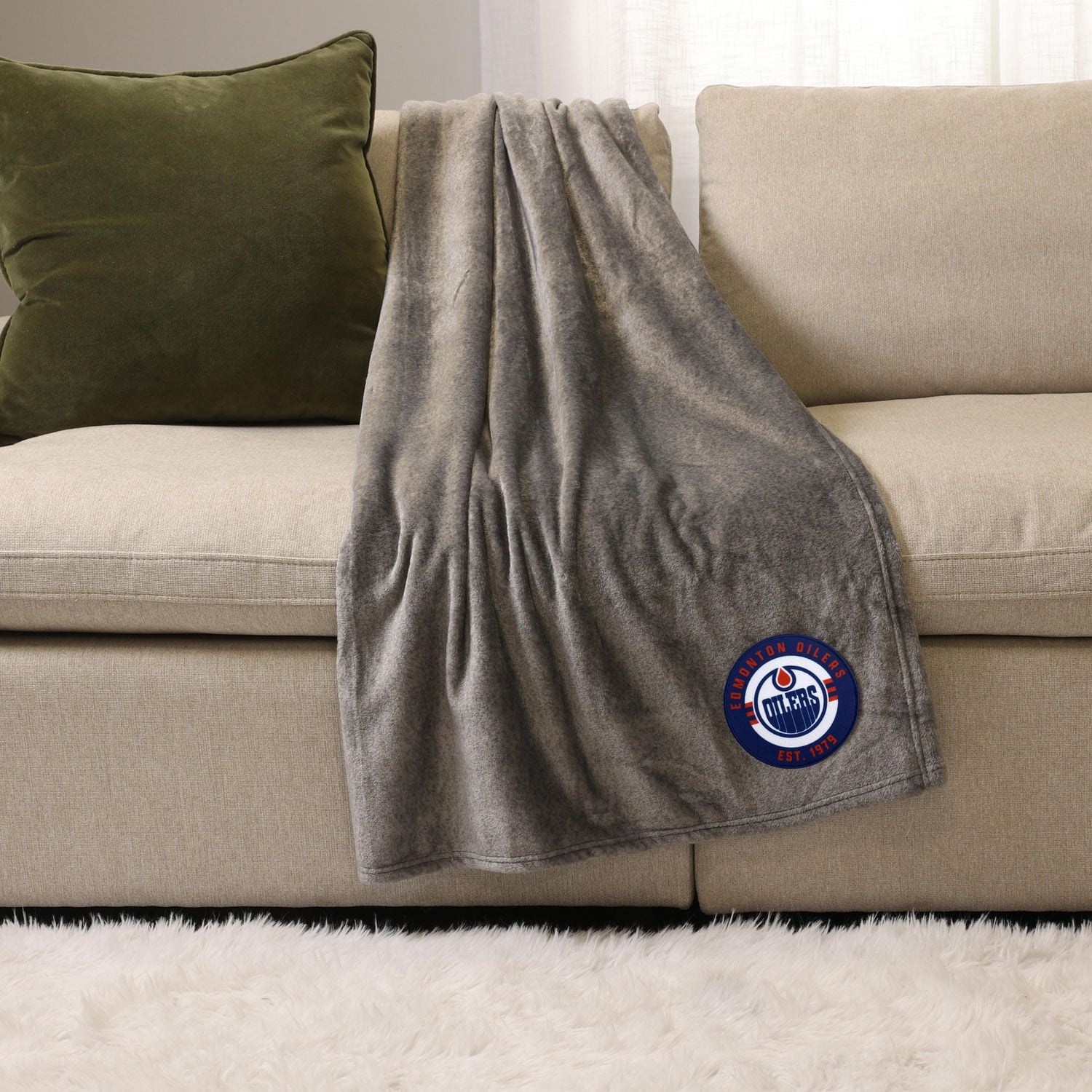 Click here for Nemcor Nhl  Nba  Mlb Grey Sports Throw Blanket  50... prices
