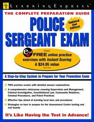 Pre-Owned Police Sergeant Exam : A Step-By-Step System to Prepare for ...