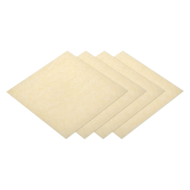 Peel and Stick Floor Wall Tiles Sticker, 4Pack 12"x12" Self Adhesive ...