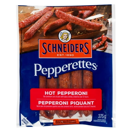 Schneiders Pepperettes Sausage Sticks, Hot Pepperoni | Walmart Canada