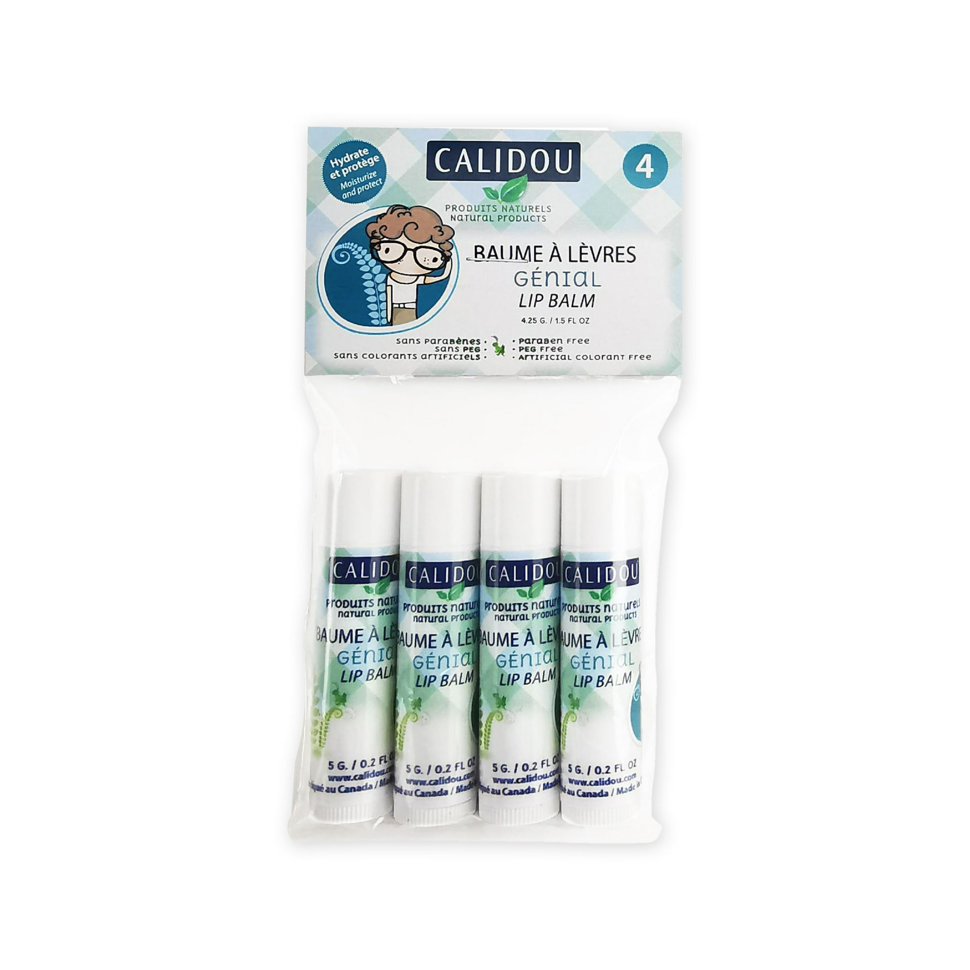 Click here for Calidou Genial Lip Balm Pack Of 4 Kids & Baby 100... prices