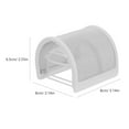 BESTYASH White Metal Microphone Windshield with U Shape Filter for ...