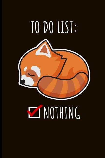 To Do List: Nothing: Fox Journal - Walmart.com
