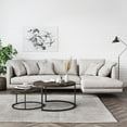 Nathan James Stella Round Nesting or Stacking Coffee Table Set of 2 ...