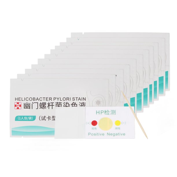 Helicobacter Pylori Detection Card,10pcs Helicobacter Pylori Test Gut ...