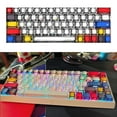 64/74Key Side Print Translucents Keycaps Comics Styles Original Profile ...