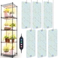 Ultra-Thin Multi-Panel Full Spectrum LED Grow Light with Timer for ...