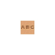 Realeather Leather Stamp Set, Alphabet & Numbers - Walmart.com