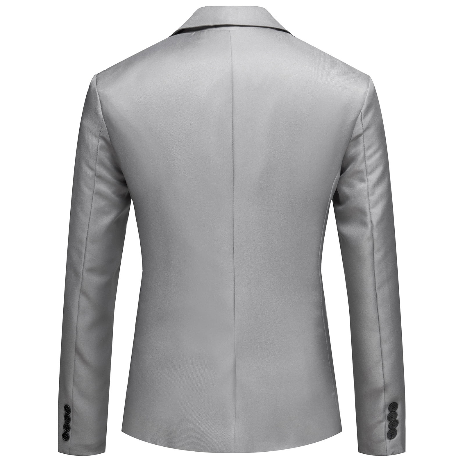 KaLI_store Suit Jacket For Men,Men's Slim Fit One Button Casual Blazer ...