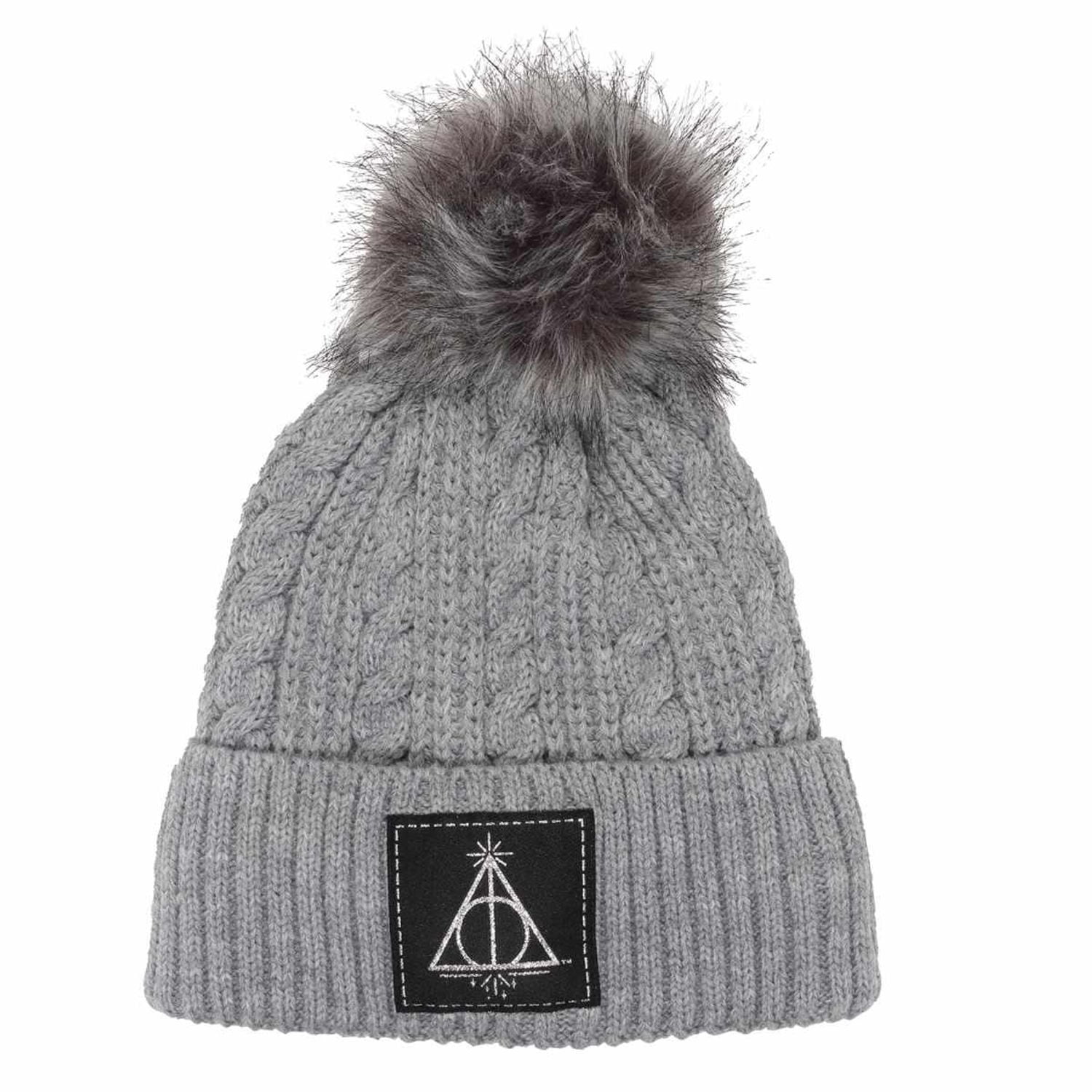 Click here for Harry Potter Adult Deathly Hallows Beanie One Size prices