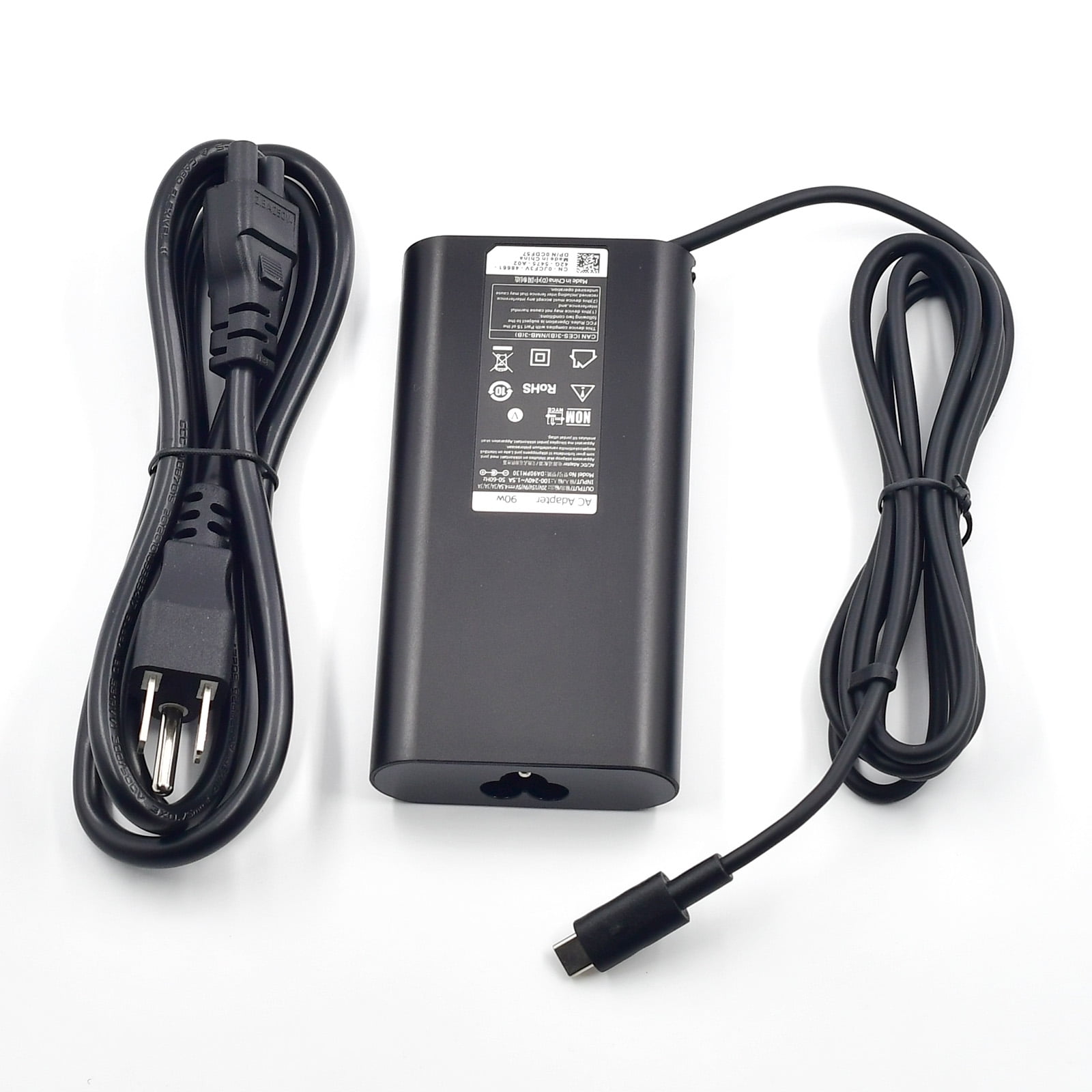90W USB C AC Charger for Dell XPS 9500 9510 9700 9710 Latitude 7410 ...