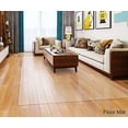 Clear Plastic Vinyl Rug Protector Cover Transparent Floor Protector Mat ...