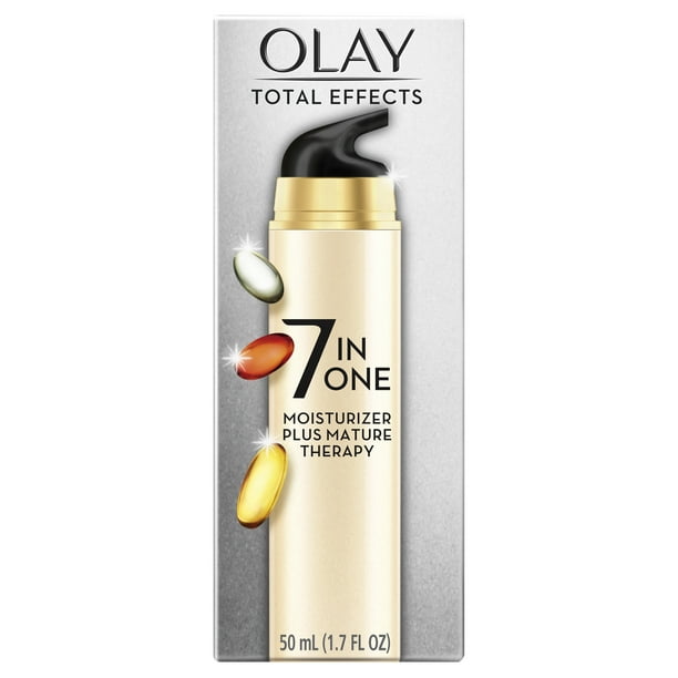 Olay Total Effects Face Moisturizer Plus Mature Therapy, 1.7 Fl Oz ...