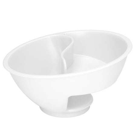 Cereal Divided Bowl, Multipurpose Cereal Separated Bowl Stackable ...