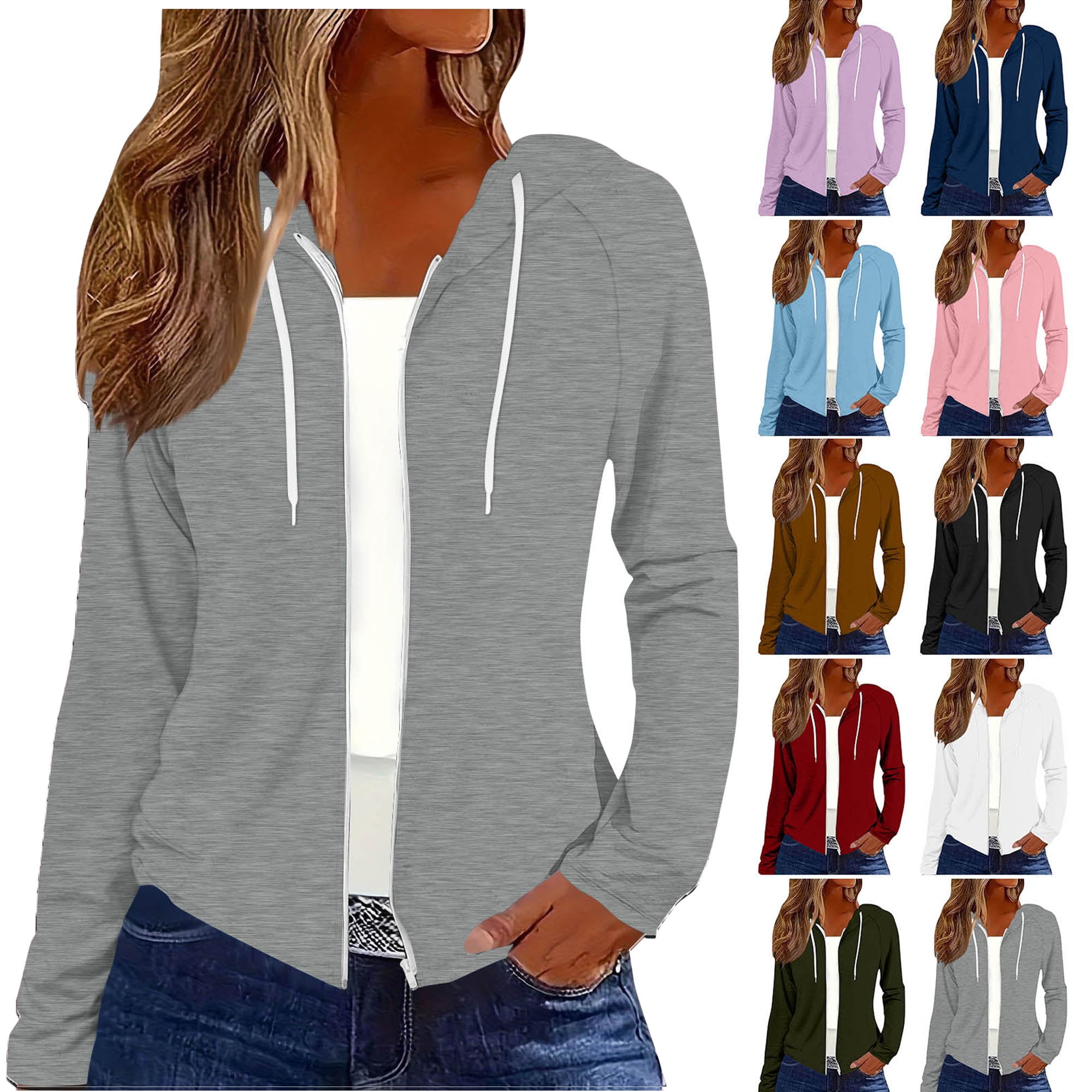 Click here for Hoodies For Women Fall Cute Jacket Oversized Casua... prices