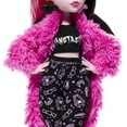 Monster High Draculaura Sleepover Party Fashion Doll with Pet and ...